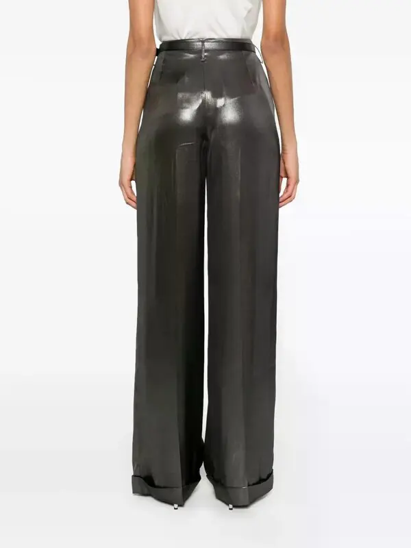 Ralph Lauren Acklie Pleated Wide-leg Trousers