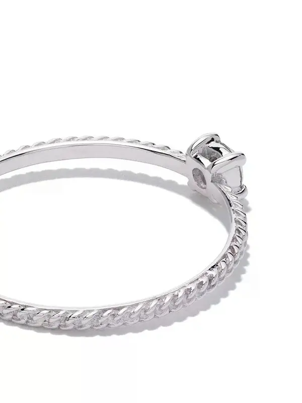 WOUTERS & HENDRIX 18kt Gold Diamond Uzerai Exclusive Ring - Silver