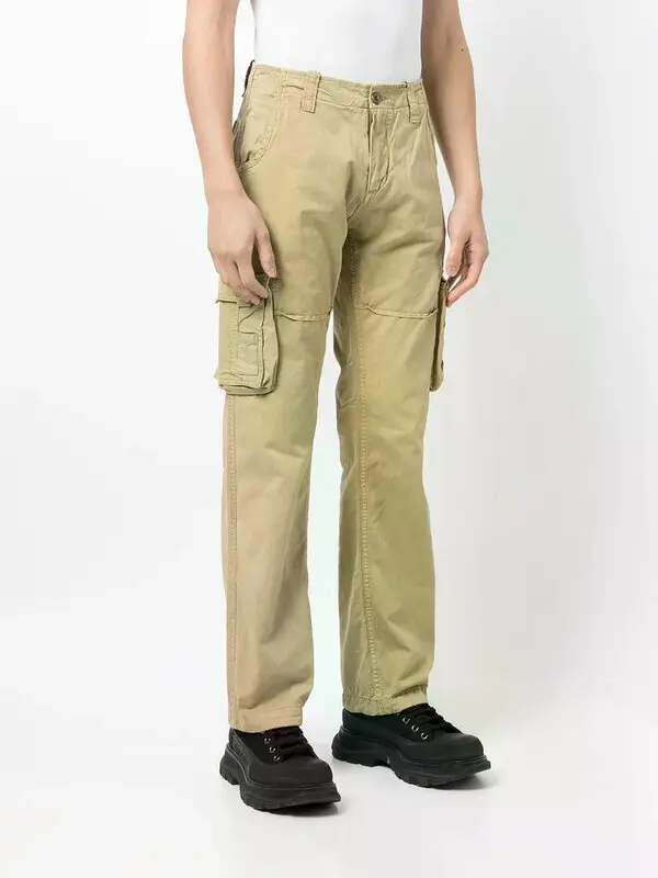 Alpha Industries Straight-leg Cargo Trousers - Brown