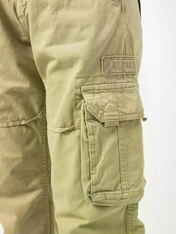 Alpha Industries Straight-leg Cargo Trousers - Brown