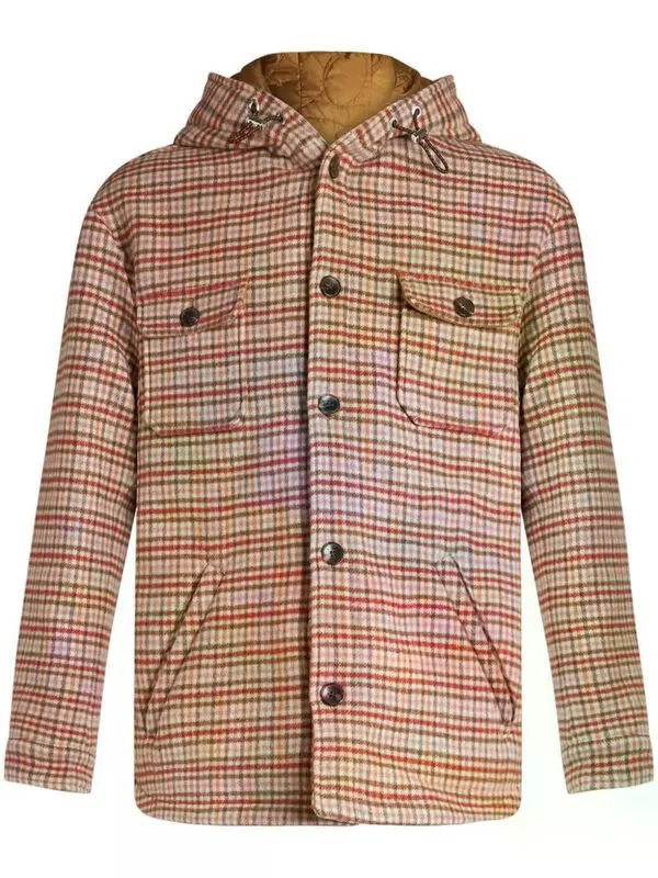 Etro Tartan-check Hooded Shirt Jacket