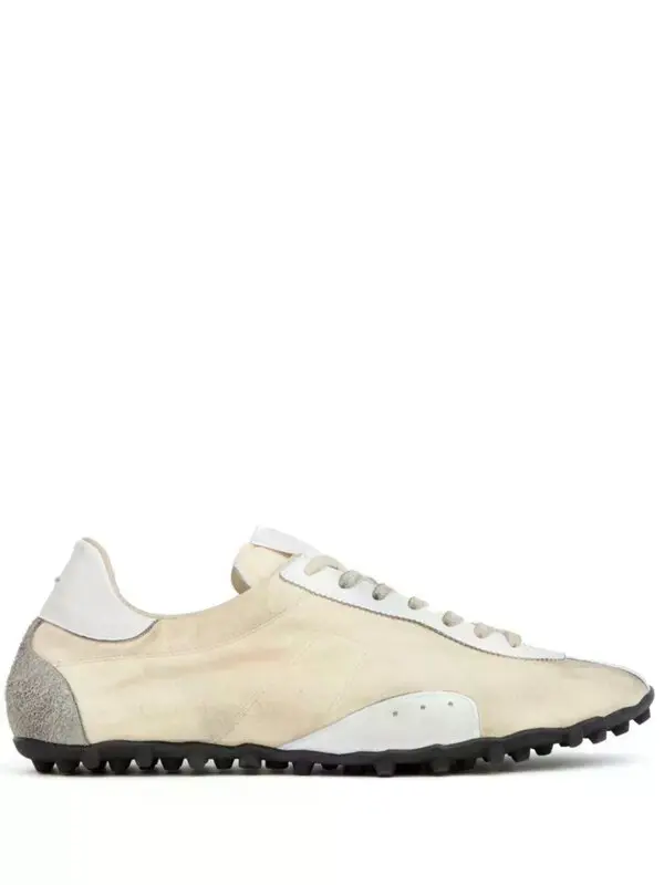 MAISON MARGIELA Sprinters Lace-up Trainers - Neutrals