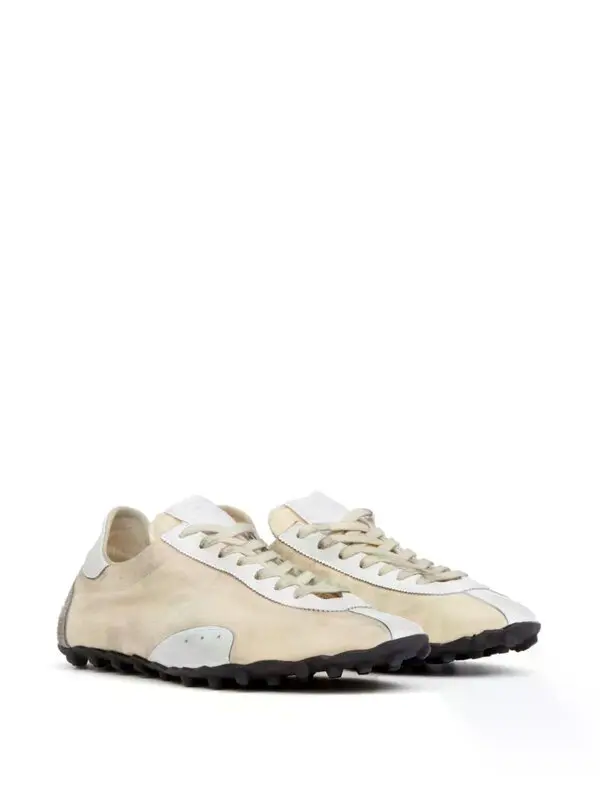 MAISON MARGIELA Sprinters Lace-up Trainers - Neutrals