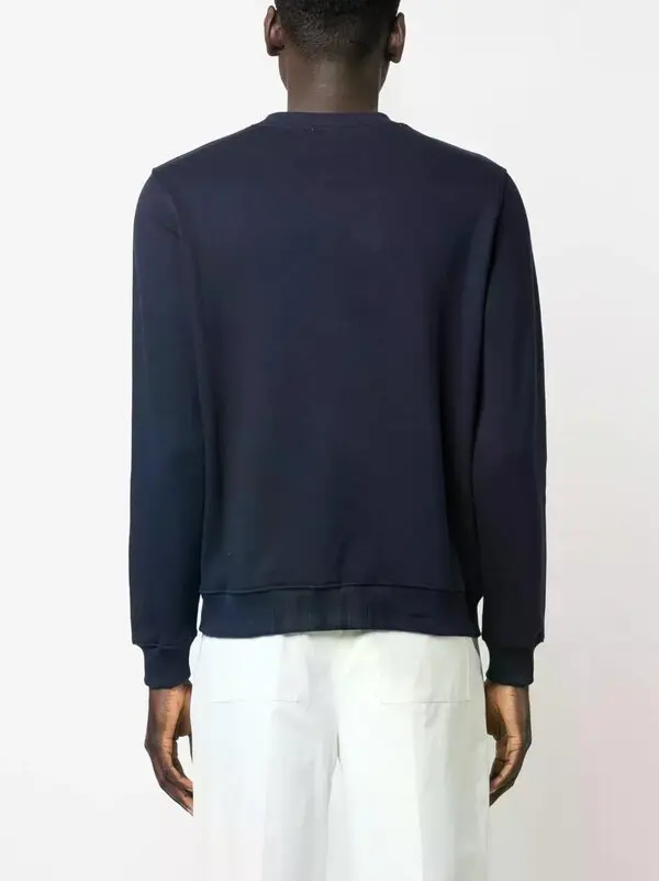 BALLANTYNE Logo Print Cotton Jumper