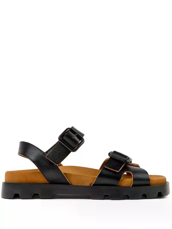 Camper Brutus Sandals With Dual Buckle Fastenings And Lug Sole