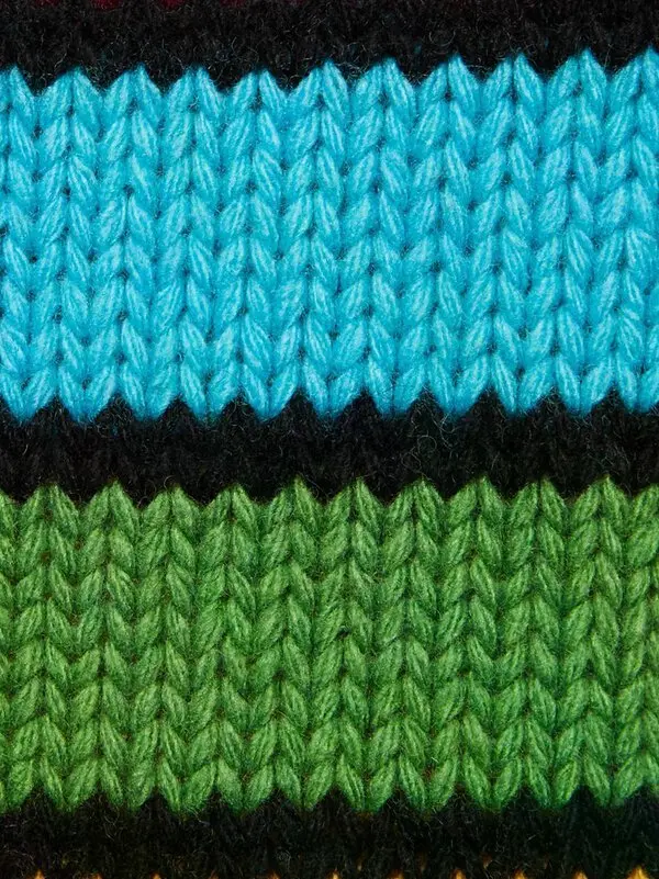 La DoubleJ Striped Knitted Jumper