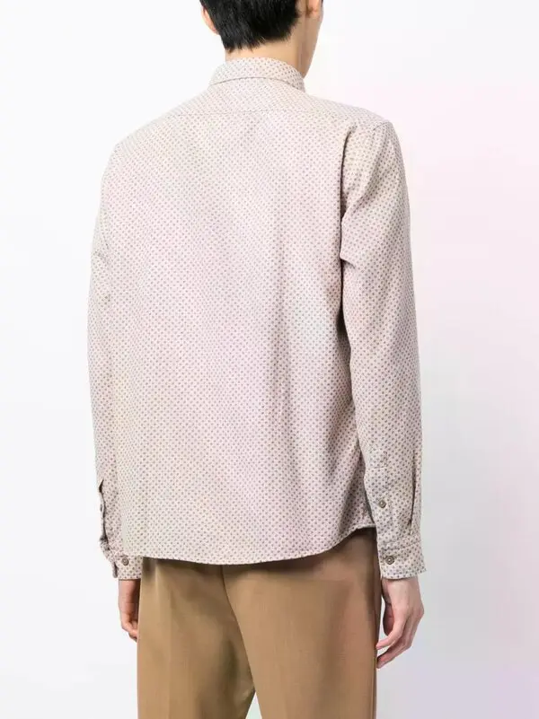 BOSS Micro-dot Cotton Shirt