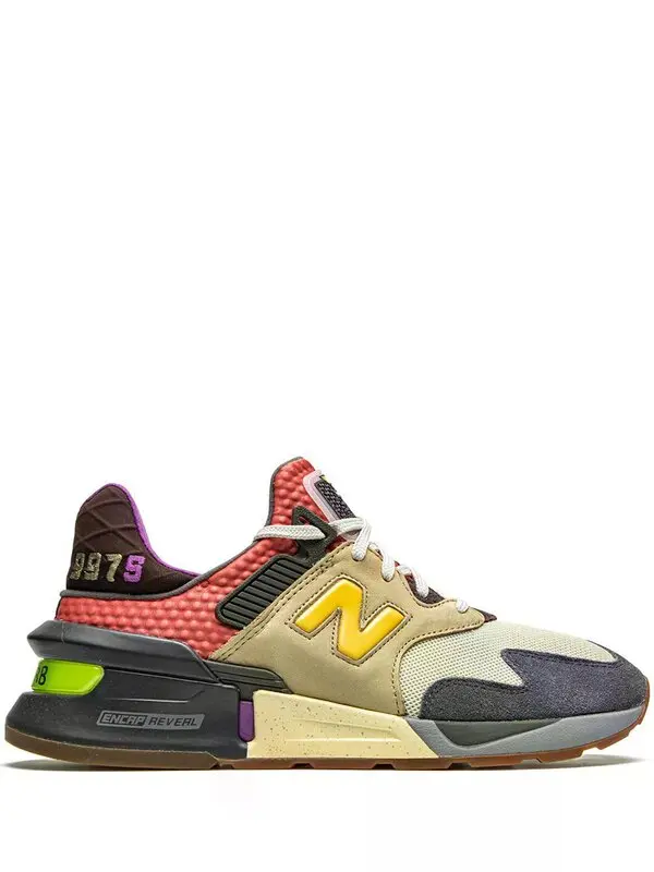 NEW BALANCE X Bodega Ms997 Better Days Colour-block Sneakers - Grey
