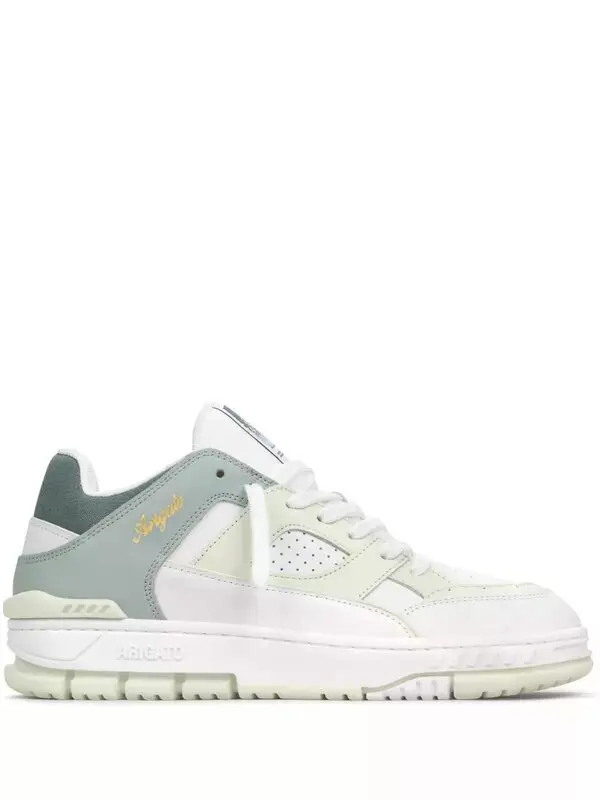 Axel Arigato Area Lo Panelled Leather Sneakers - White