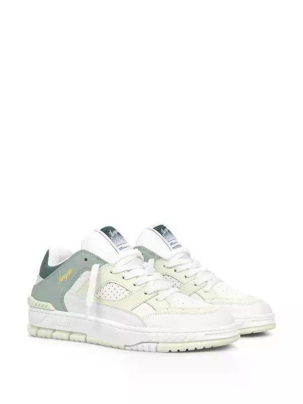 Axel Arigato Area Lo Panelled Leather Sneakers - White