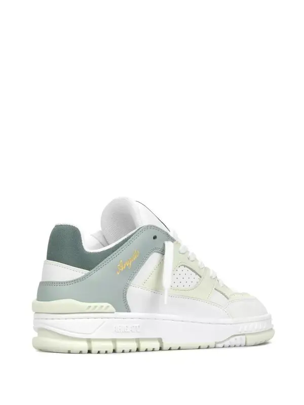 Axel Arigato Area Lo Panelled Leather Sneakers - White