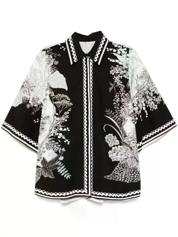 Elie Saab Printed Cotton Shirt