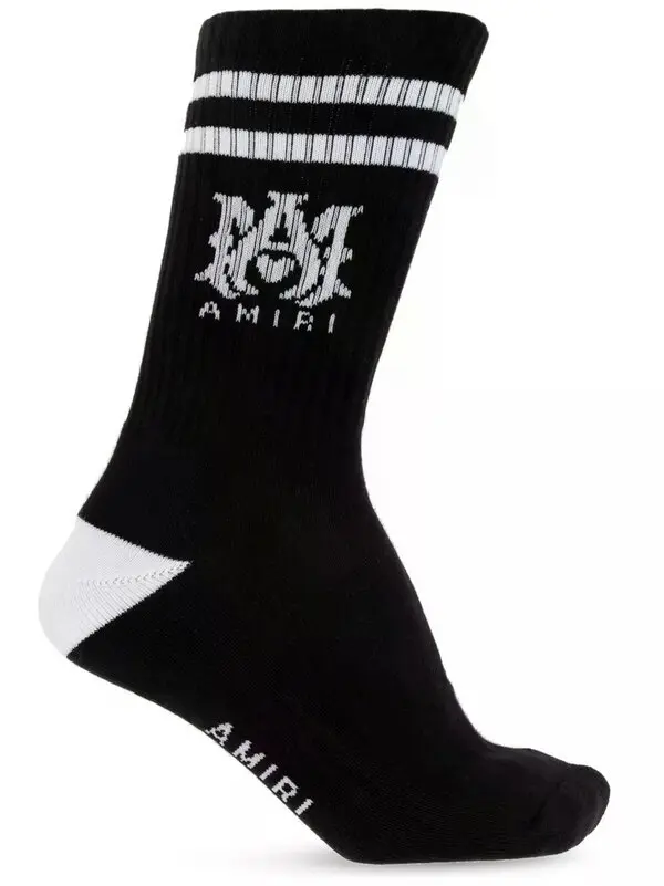 Amiri Ma Core Logo Socks - Black