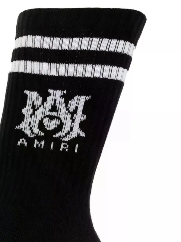 Amiri Ma Core Logo Socks