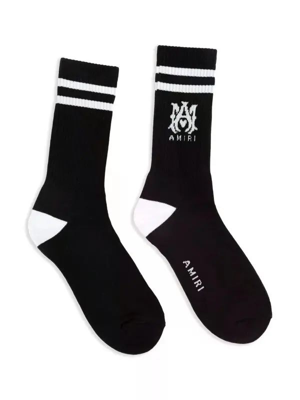 Amiri Ma Core Logo Socks