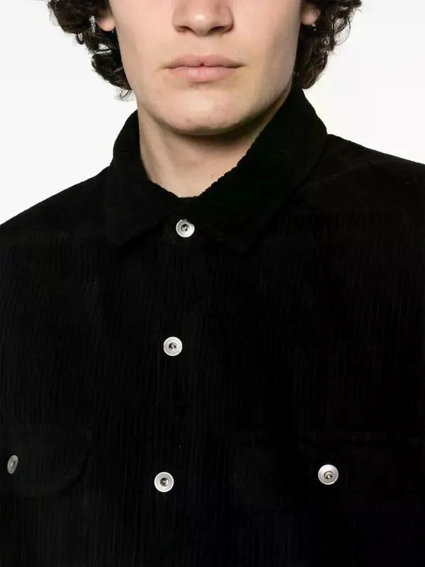 Rick Owens Corduroy Cotton Shirt Jacket