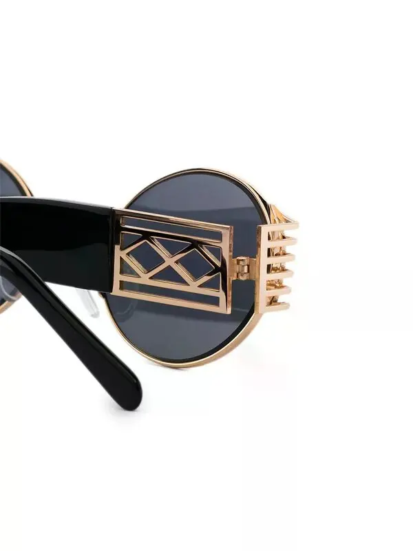 KAREN WAZEN Pam Oval-frame Sunglasses