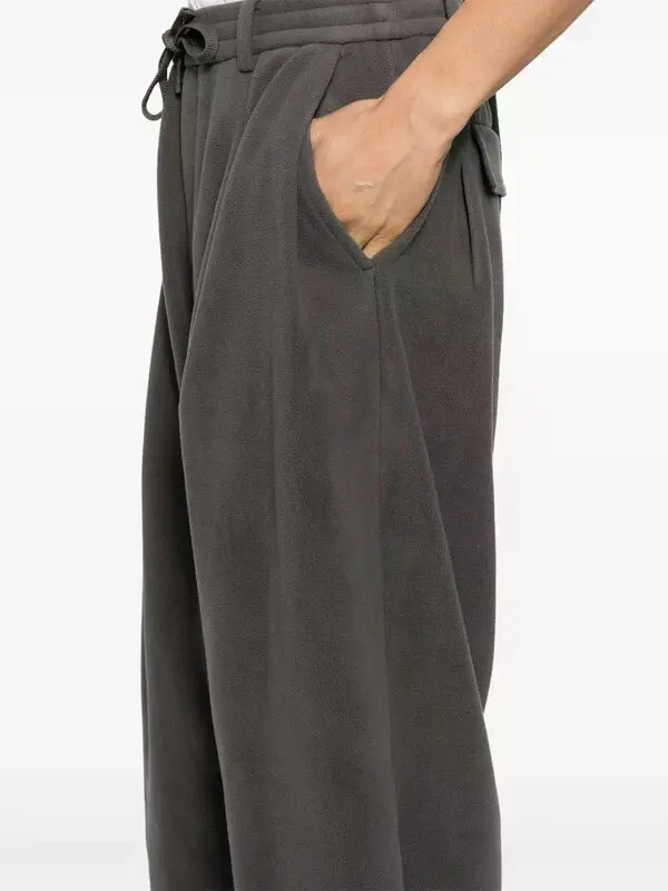 CROQUIS Fleece Tapered Trousers