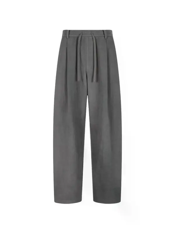 CROQUIS Fleece Tapered Trousers - Grey