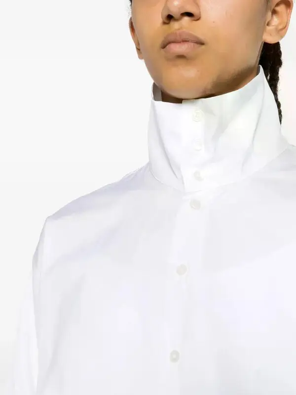 Fabiana Filippi High-neck Poplin Shirt