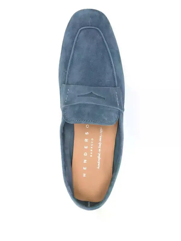 HENDERSON BARACCO Suede Loafers - Blue