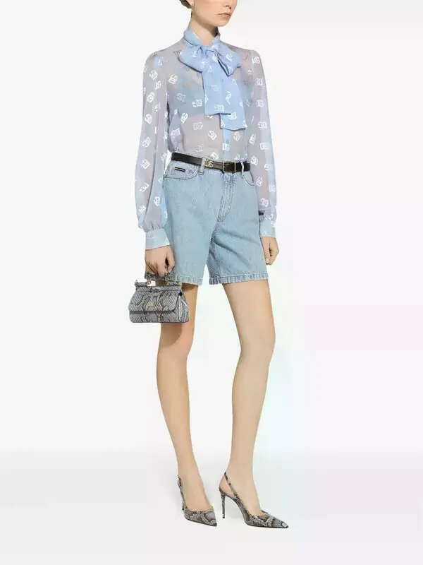 Dolce & Gabbana Denim Bermuda Shorts