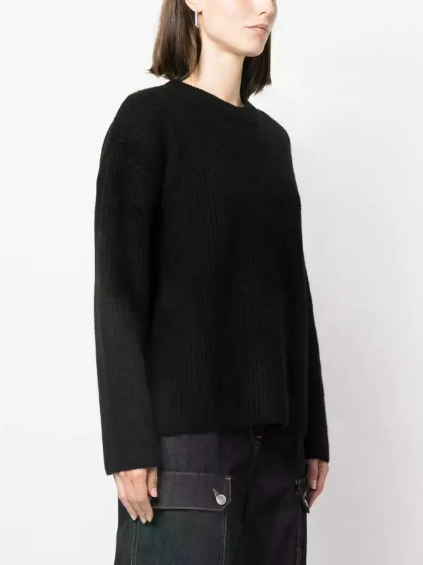 P.a.r.o.s.h Ribbed Knit Cashmere Sweatshirt