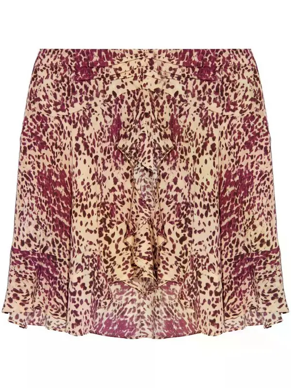 Isabel Marant Ozany Draped Mini Skirt
