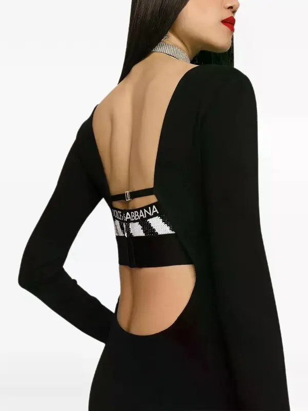 Dolce & Gabbana Punto Stoffa Knitted Mini Dress
