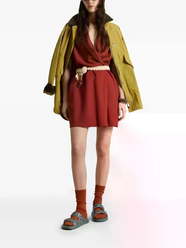 Woolrich Wrap Dress - Red