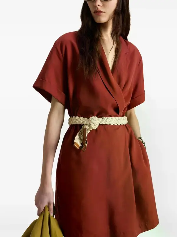 Woolrich Wrap Dress - Red