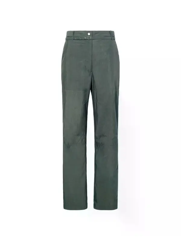 Proenza Schouler White Label Cotton Taffeta Trousers - Green