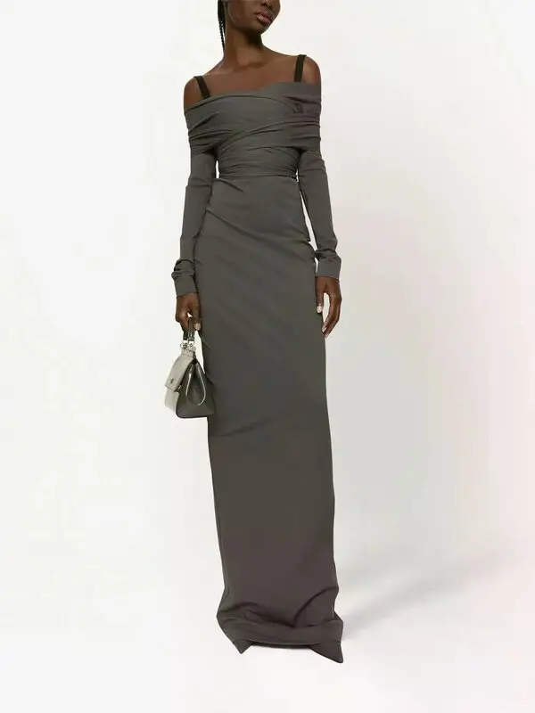 Dolce & Gabbana Milano-rib Maxi Dress