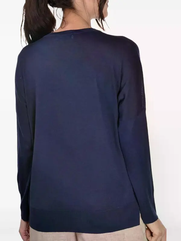 GRAN SASSO Fine-knit Top