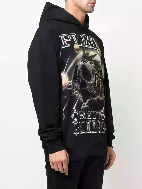 Philipp Plein Crypto King Hoodie