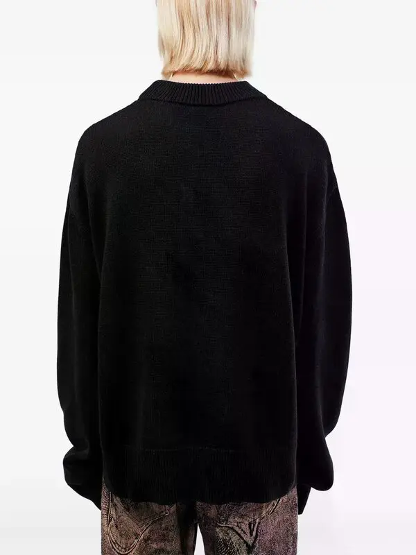 Camper Distressed Knit Sweater