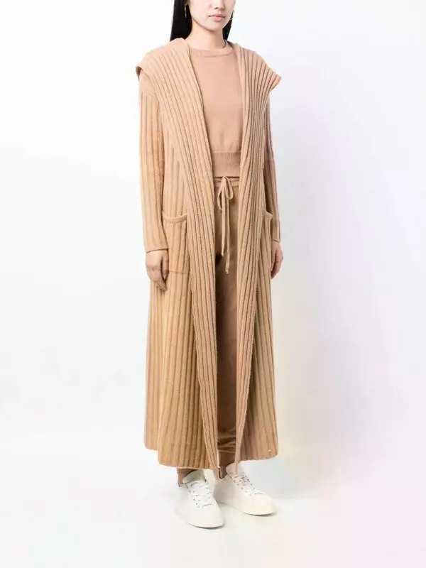 TEDDY CASHMERE Amalfi Cashmere Midi Cardigan-coat
