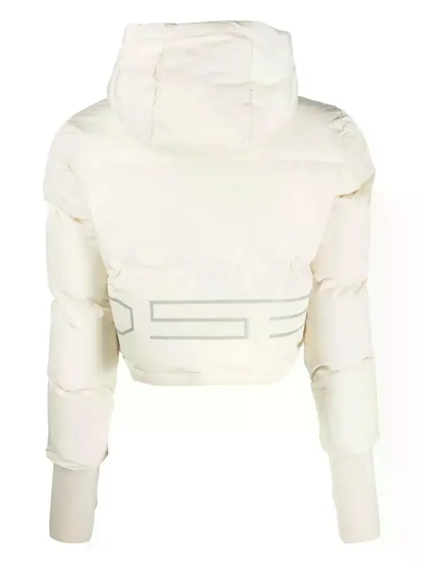 Gcds Padded Logo Print Bomber Jacket