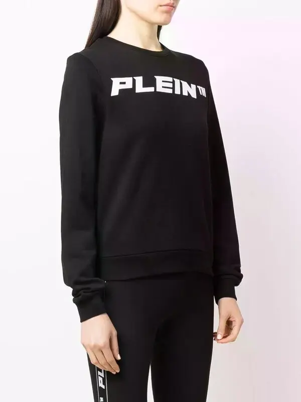 Philipp Plein Cotton Sweatshirt - Black