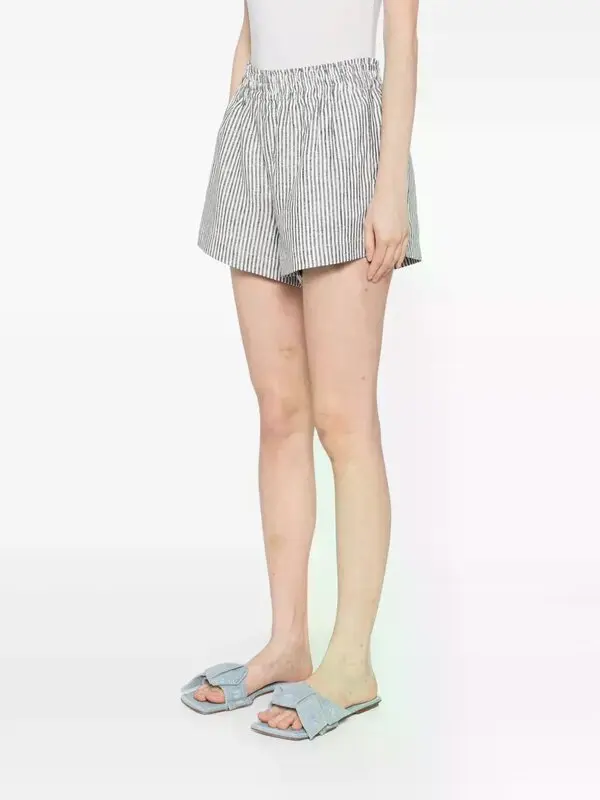 REFORMATION Mila Striped Shorts