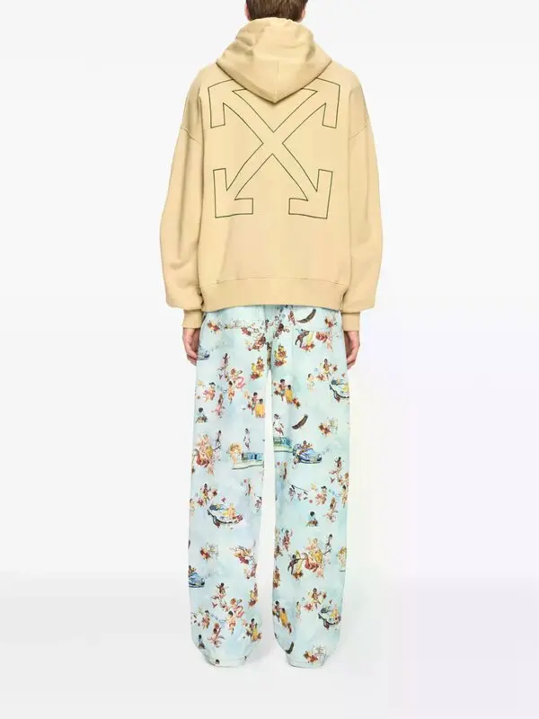 Off-White Banknote Arrow Hoodie - Neutrals