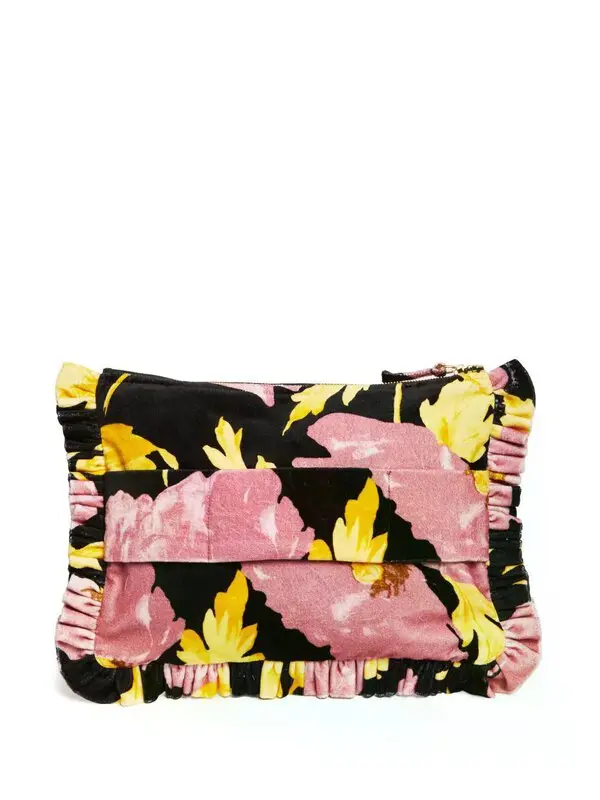 La DoubleJ Printed Clutch Bag - Pink
