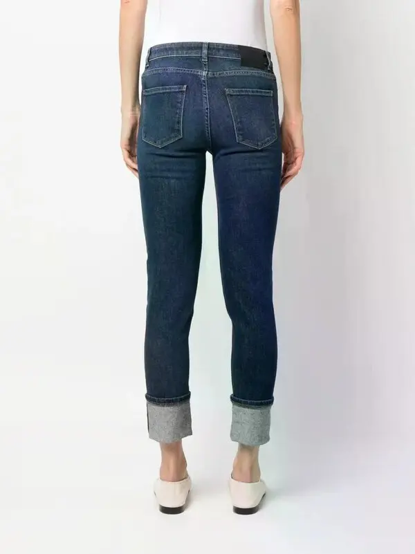 Fabiana Filippi Mid-rise Slim-cut Jeans