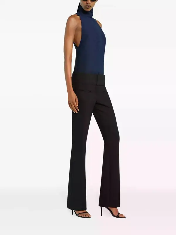 COURREGES Sleeveless High Neck Top