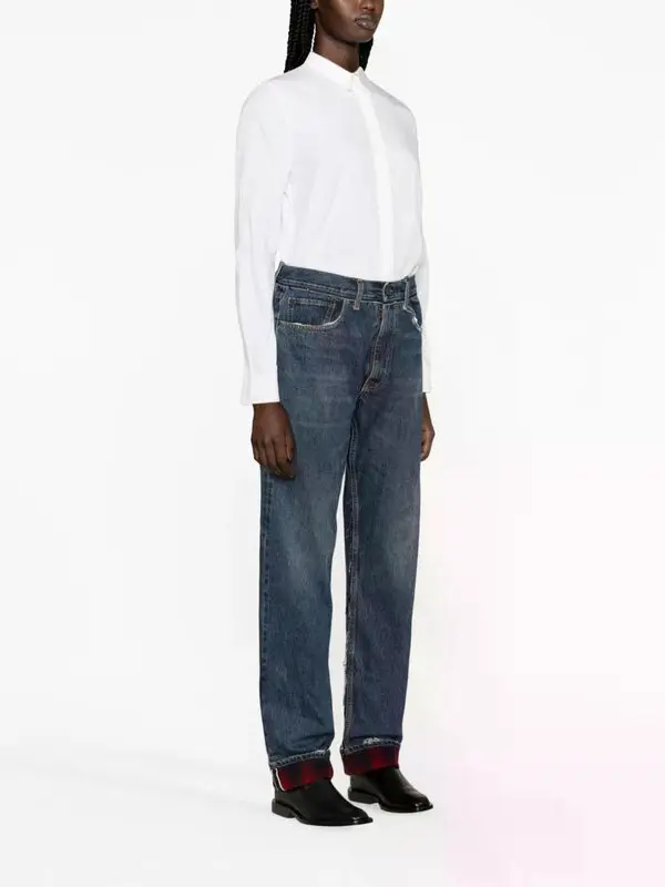 MAISON MARGIELA Ripped Straight-leg Jeans