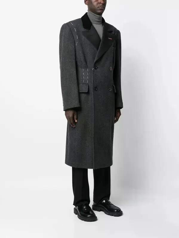 MAISON MARGIELA Work-in-progress Double-breasted Coat