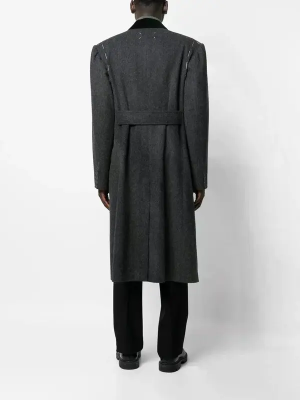 MAISON MARGIELA Work-in-progress Double-breasted Coat
