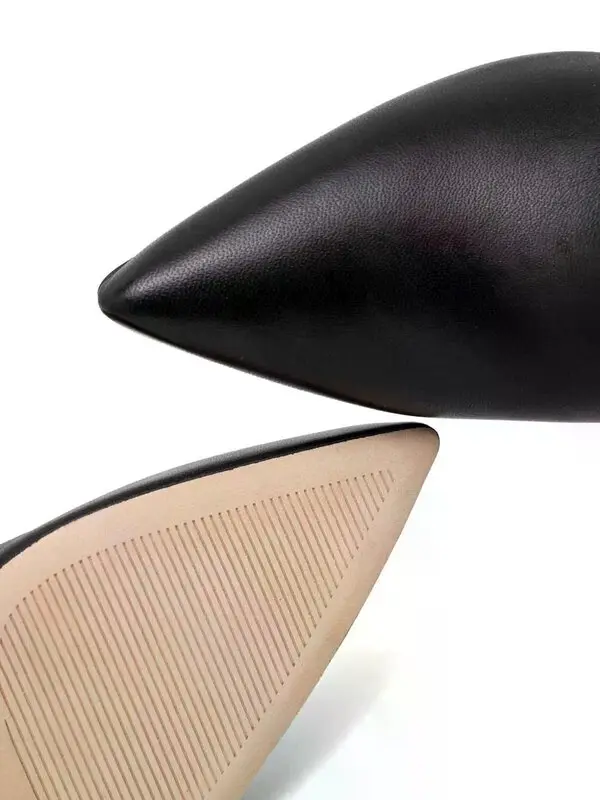 Ralph Lauren Leather Stiletto Heel Boots