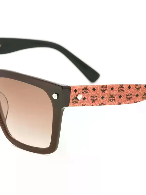 Mcm Square Visetos Sunglasses