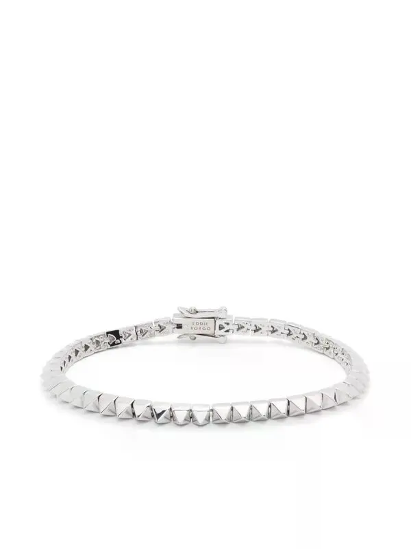 Eddie Borgo Pyramid Tennis Bracelet - Silver